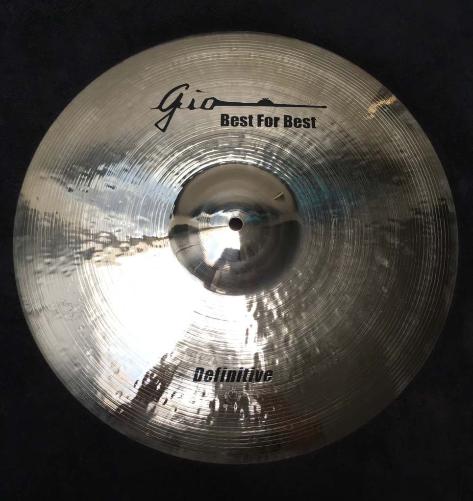 GIO Cymbals - Definitive series - Crash Ride Cymbals
